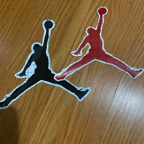 Hand Crafted | Other | Jordan Jumpman Logo Decal Sticker Size 5 78 ...